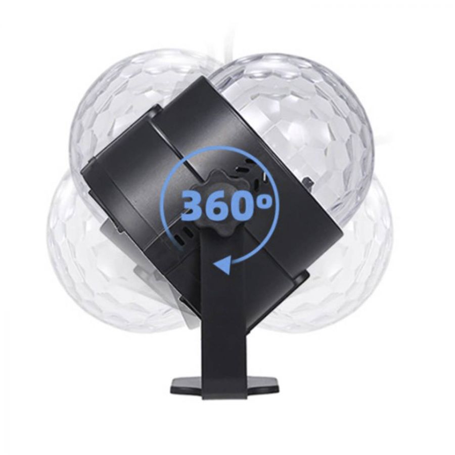 ISO 7056 LED disko gule s diaľkovým ovládaním | Nakupik.eu