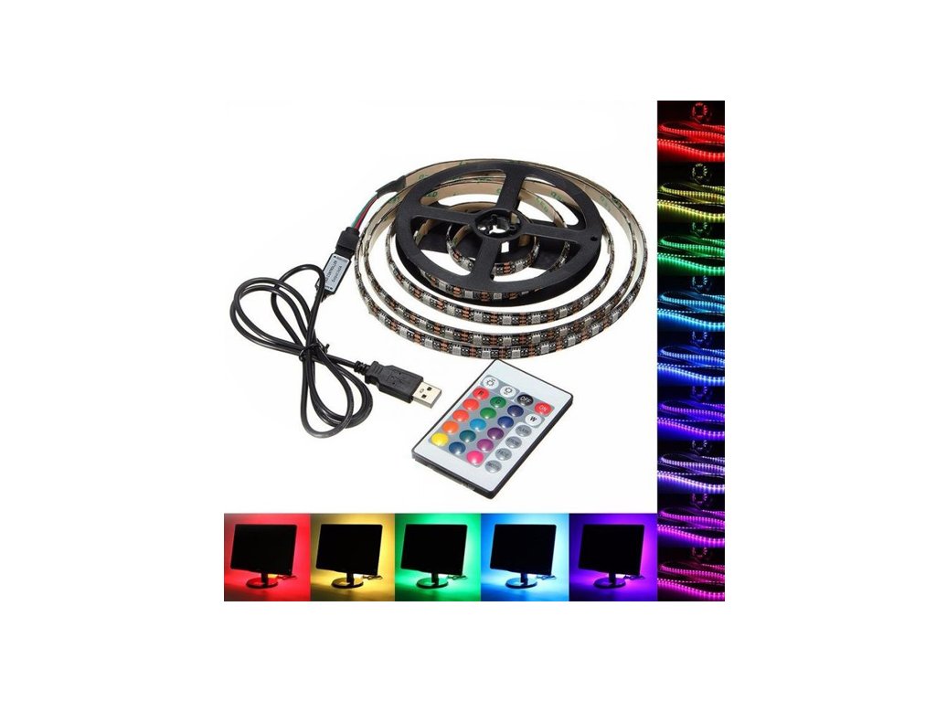 LED RGB pásik za televíziu - 3 m | Nakupik.eu
